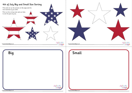 sorting by colour and size