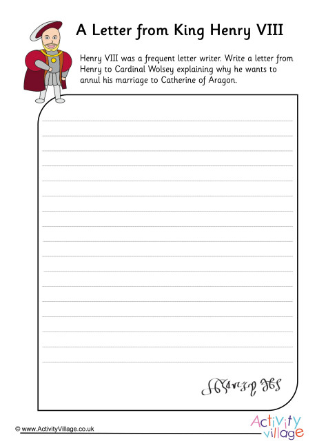 Henry VIII | Activity Village