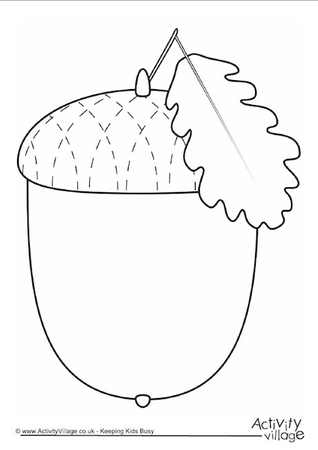 Acorn Frame | Activity Village