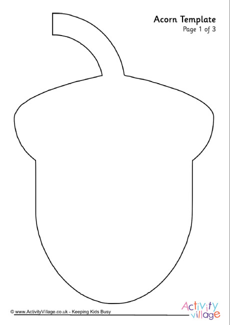 Autumn Templates | Activity Village