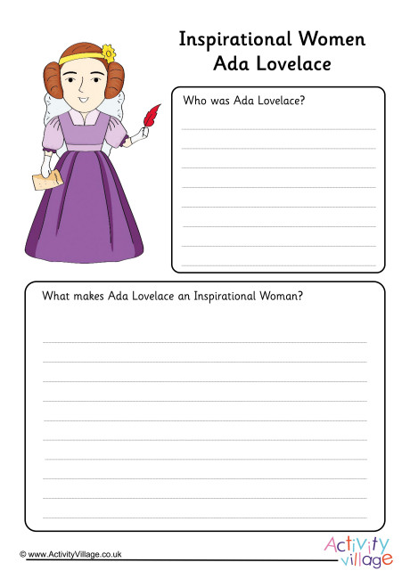 Ada Lovelace | Activity Village