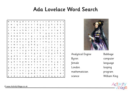 Ada Lovelace | Activity Village
