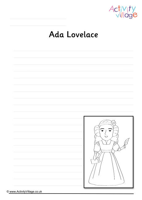 Ada Lovelace | Activity Village