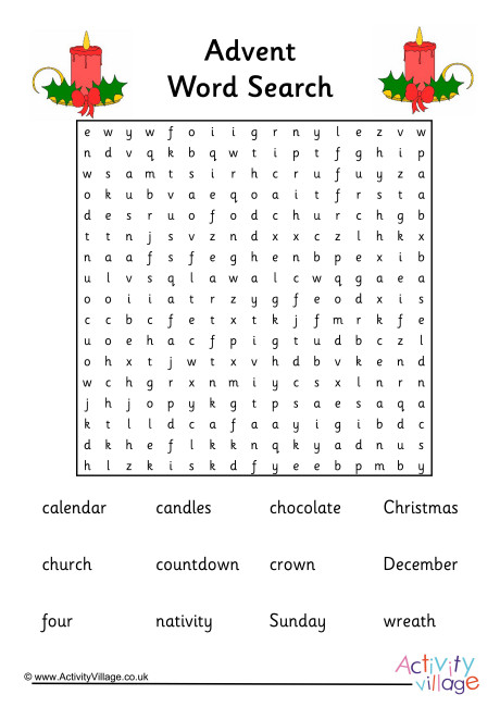 Word Searches for Kids