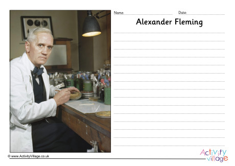 Alexander Fleming | Activity Village