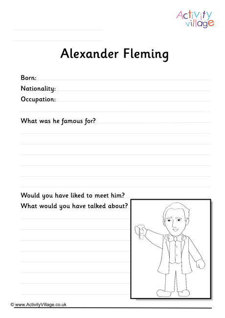 Alexander Fleming | Activity Village