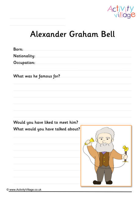 Alexander Graham Bell | Activity Village