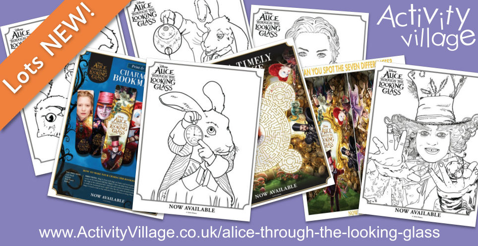 Alice through the Looking Glass Activities for the Kids | Activity Village
