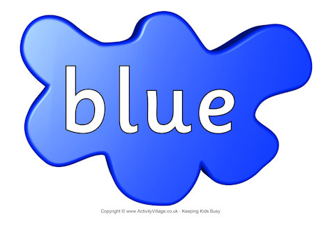 Colour Posters - Splats | Activity Village