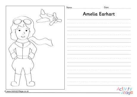 Amelia Earhart | Activity Village