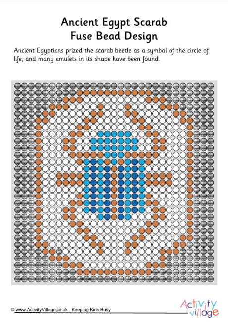 Ancient Egypt Fuse Bead Patterns | Activity Village