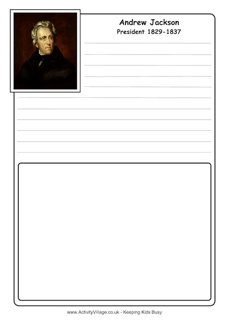 Famous People Notebooking Pages | Activity Village