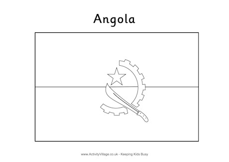 Flag Colouring Pages | Activity Village