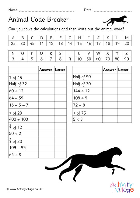 More Code Printables | Activity Village