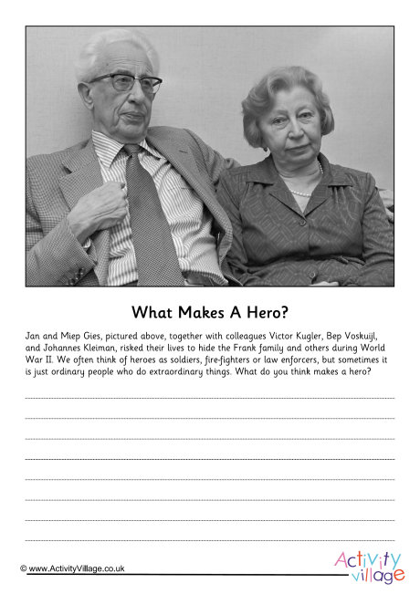 Anne Frank | Activity Village