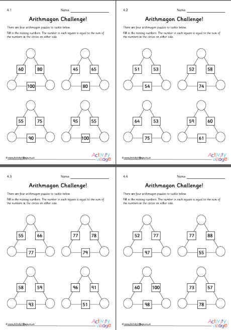 Arithmagons | Activity Village