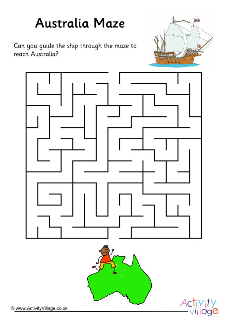 Printable Mazes for Kids