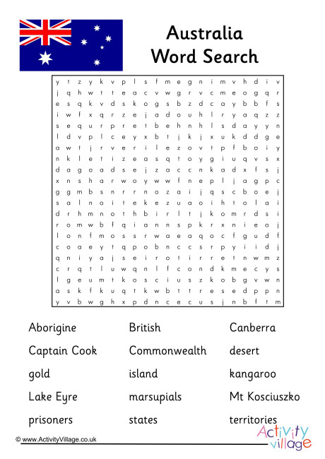 Australia Puzzles for Kids