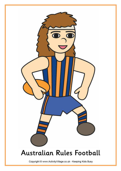 Aussie Rules | Activity Village