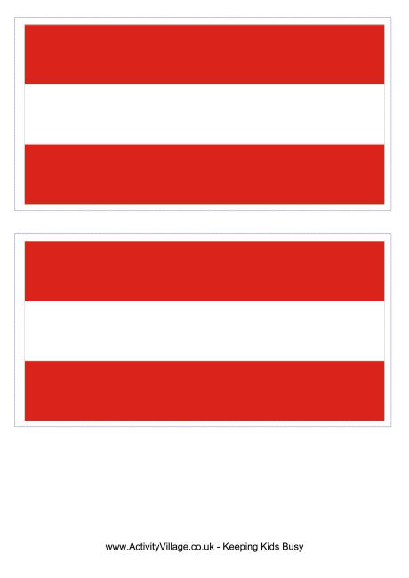 Flag Printables For Crafts, School and Holidays