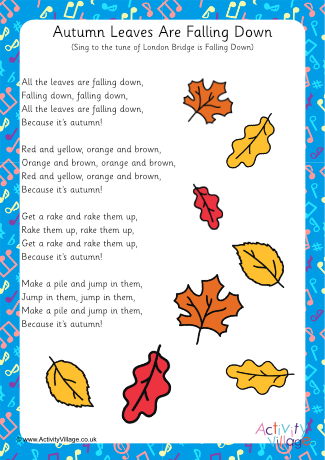 More Autumn Printables | Activity Village