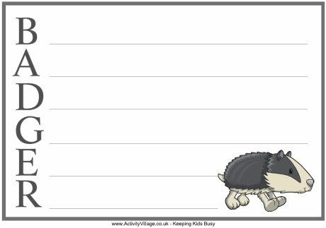 Animal Acrostic Poem Printables | Activity Village