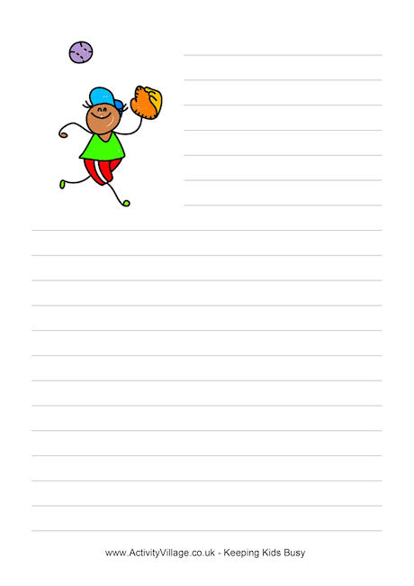 Baseball Printables | Activity Village
