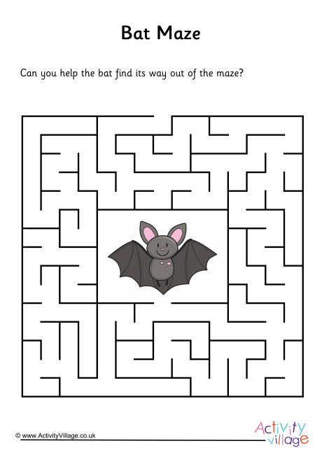 Halloween Mazes | Activity Village