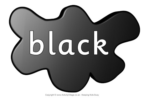 Colour Posters - Splats | Activity Village