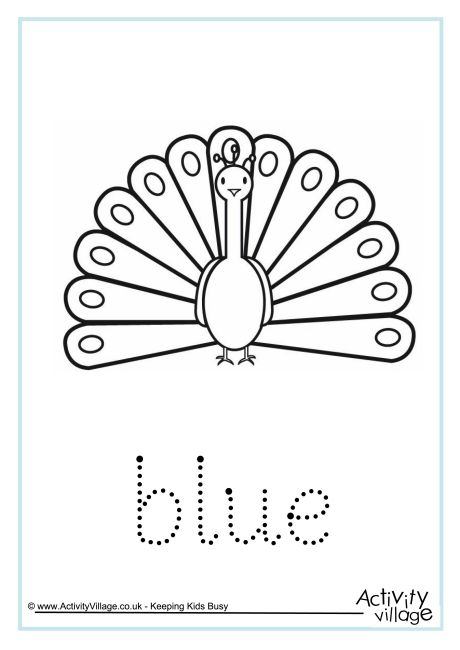 Blue Activities for Kids