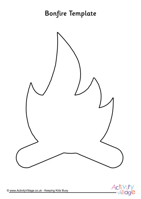 Bonfire Night Templates | Activity Village