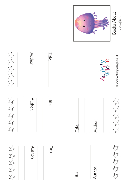 Jellyfish Printables | Activity Village