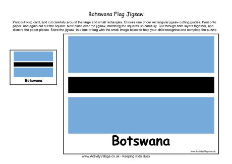 Botswana for Kids - Fun Facts and Printables