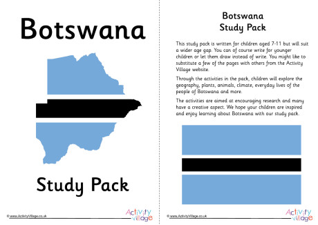 Botswana for Kids - Fun Facts and Printables