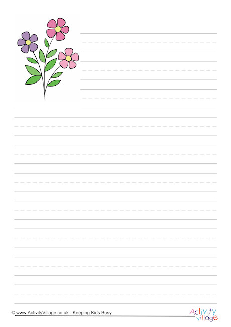 Flower Printables | Activity Village