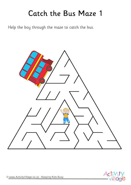 Printable Mazes for Kids