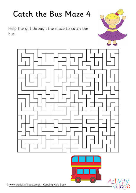 Printable Mazes for Kids