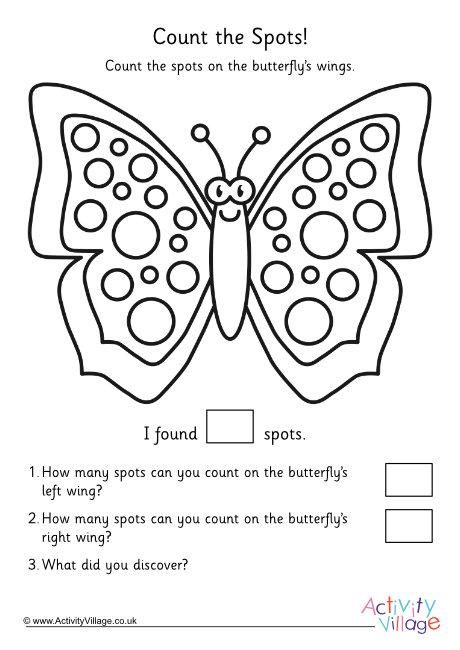 First Counting Worksheets | Activity Village