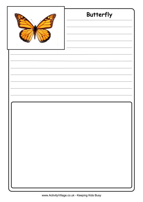 Minibeast Notebooking Pages | Activity Village