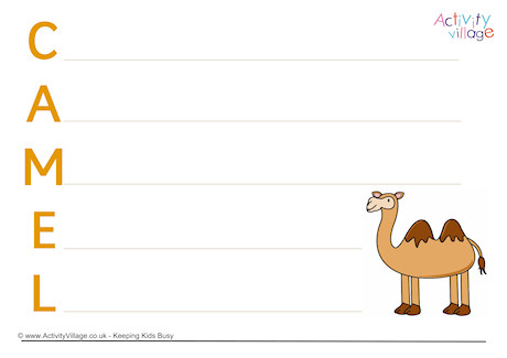 Animal Acrostic Poem Printables | Activity Village