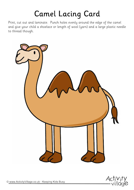 Camel Printables | Activity Village