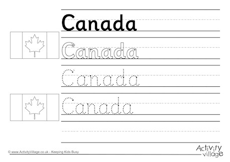 Word Handwriting Worksheets | Activity Village