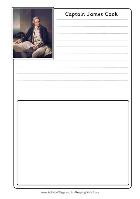 Captain Cook | Activity Village