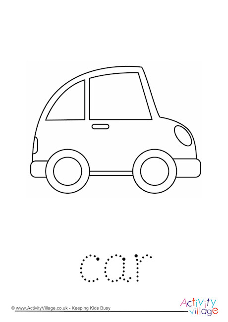 Word Tracing Worksheets | Activity Village