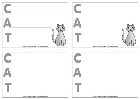 Cat Worksheets | Activity Village