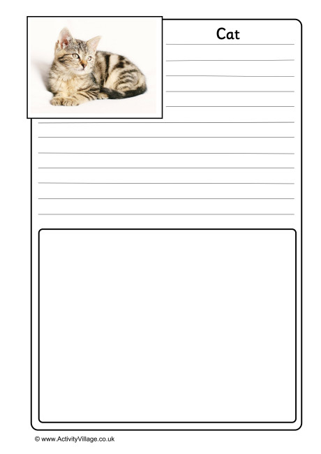 Cat Worksheets | Activity Village