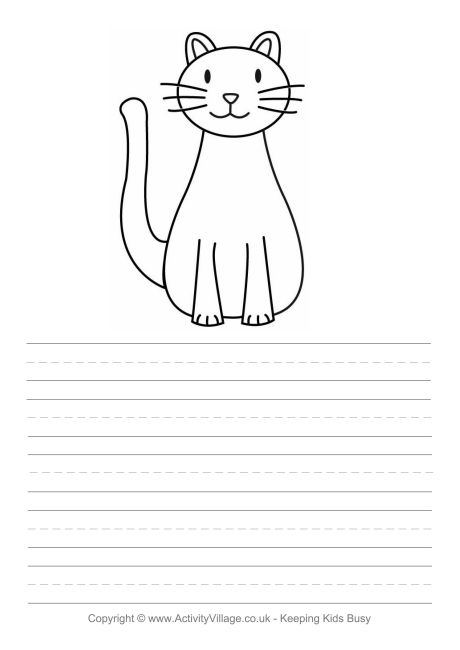 Cat Worksheets | Activity Village