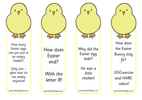 Easter Bookmarks | Activity Village
