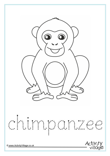 Word Tracing Worksheets | Activity Village