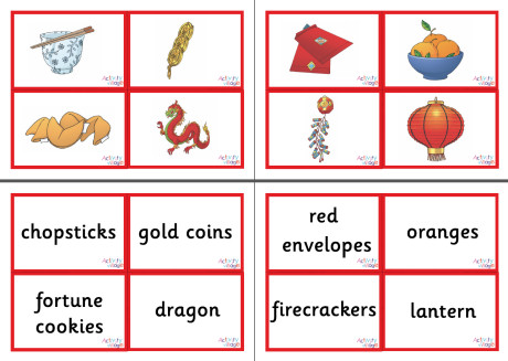 Vocabulary Matching Cards | Activity Village